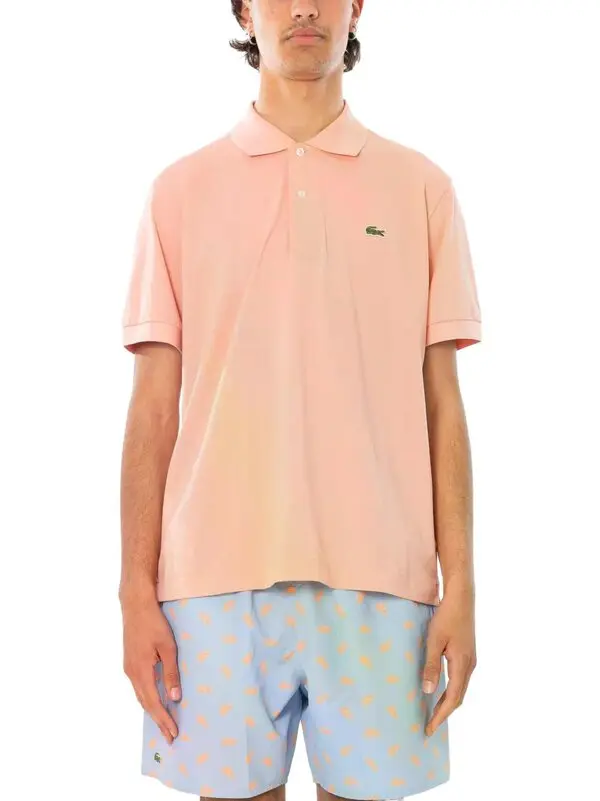 Lacoste Piqué Polo Shirt - Pink
