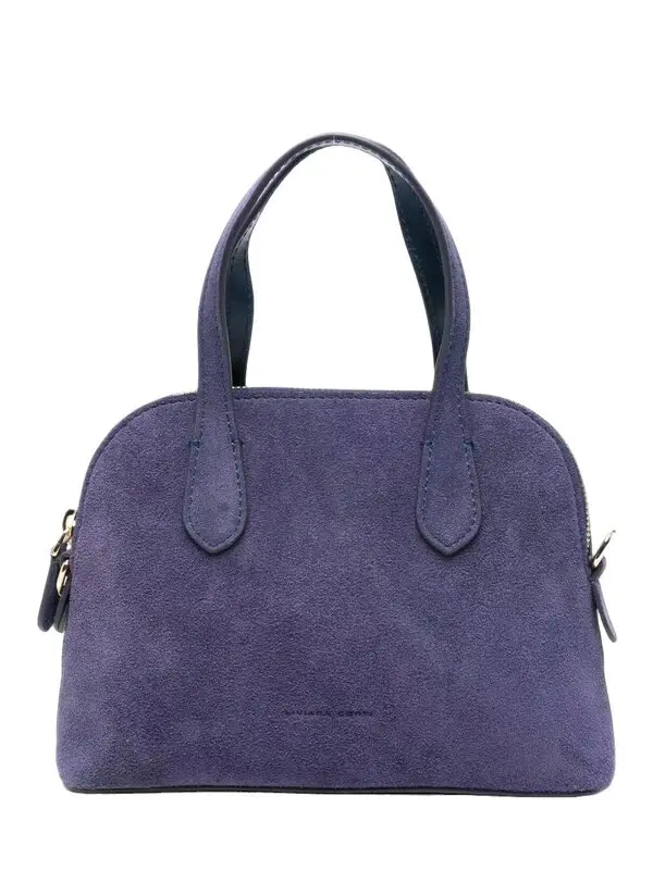 Liviana Conti Suede Top-handle Tote Bag - Purple