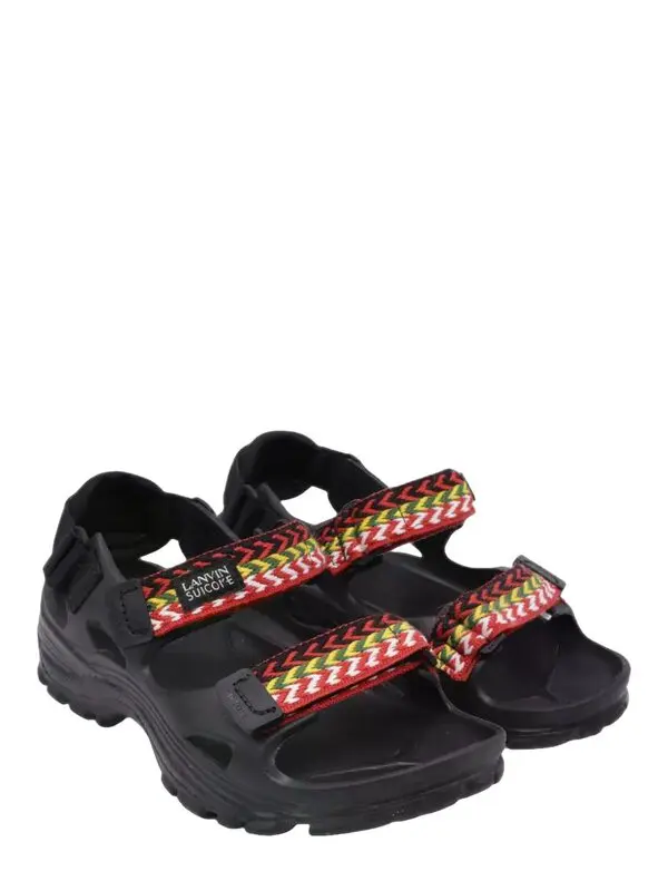 LANVIN X Suicoke Wake Curb Sandals - Black