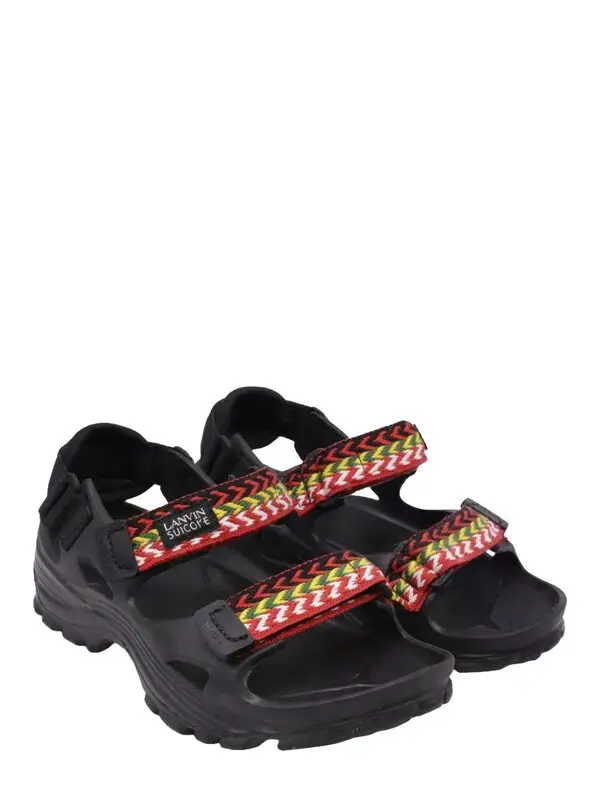 LANVIN X Suicoke Wake Curb Sandals - Black