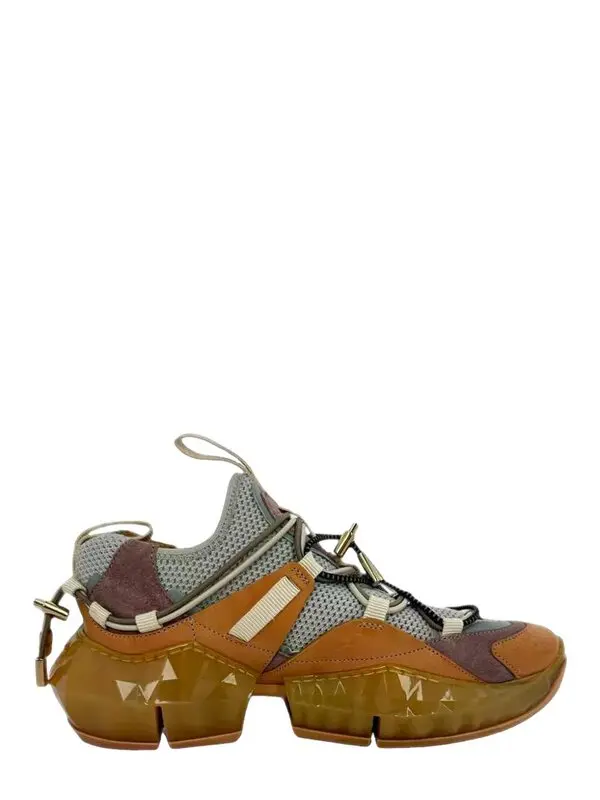 JIMMY CHOO Diamond Trail Low-top Sneakers - Grey