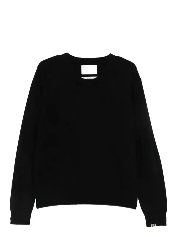 Extreme Cashmere Bis Crew-neck Cashmere Sweater - Black