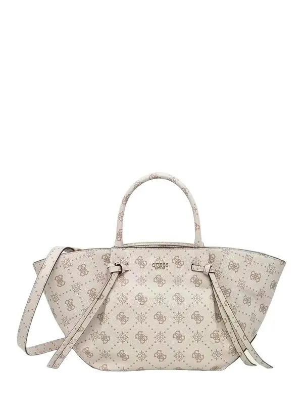 Guess Logo-print Tote Bag - Neutrals
