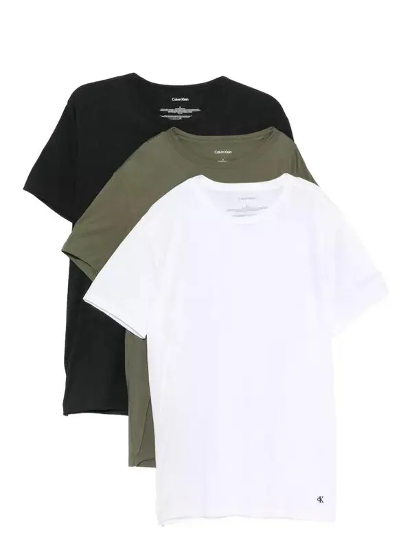 Calvin Klein Logo-print T-shirt Set - Black