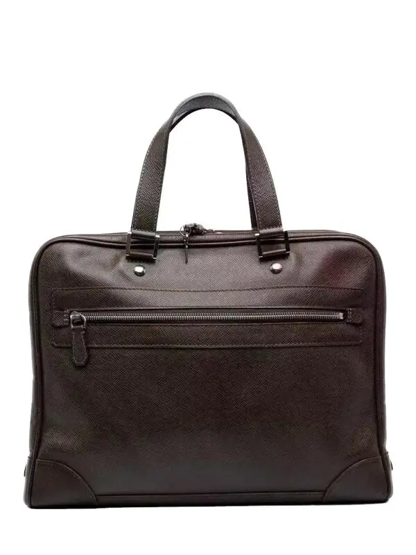 LOUIS VUITTON 2007 Taiga Igor Briefcase Business Bag - Brown