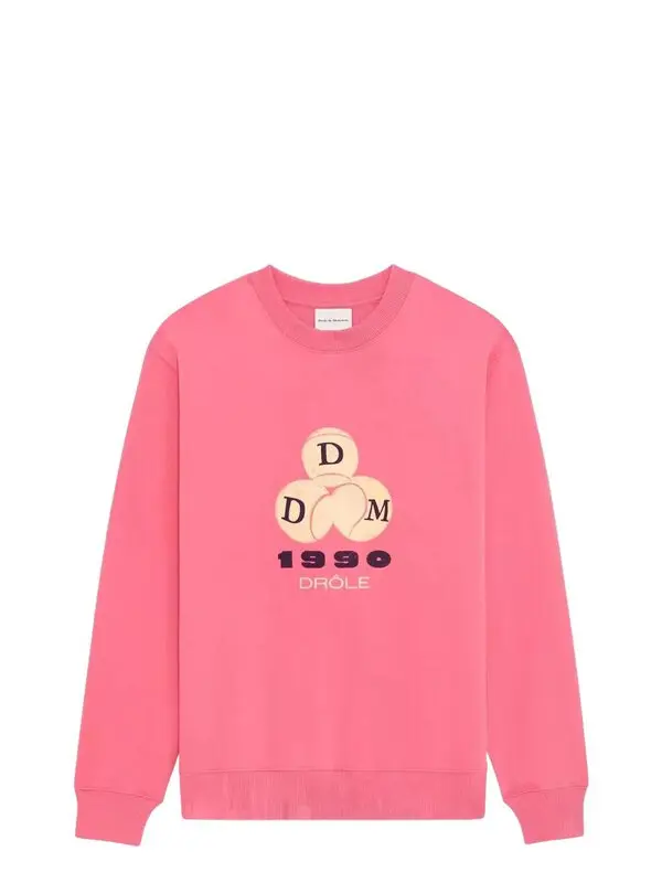Drole De Monsieur 1990 Logo-print Sweatshirt - Pink