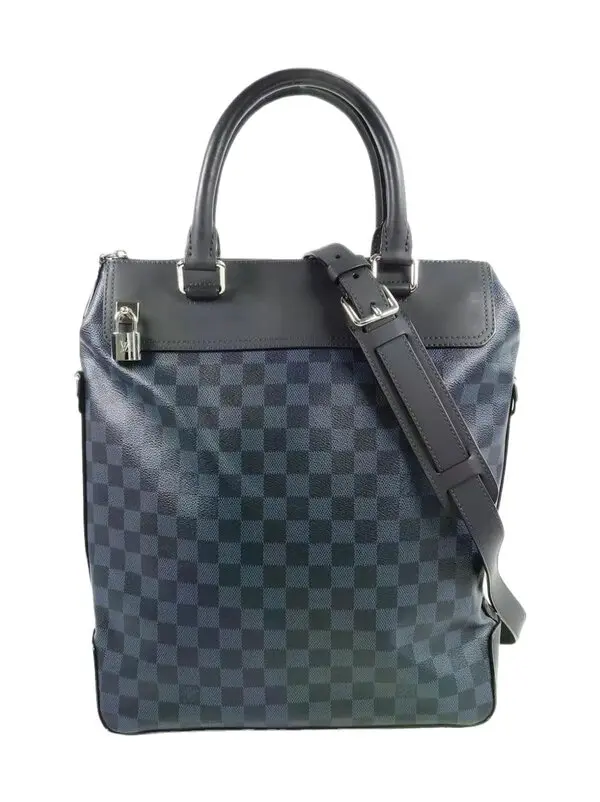 LOUIS VUITTON Greenwich Damier Cobalt Tote Bag - Blue