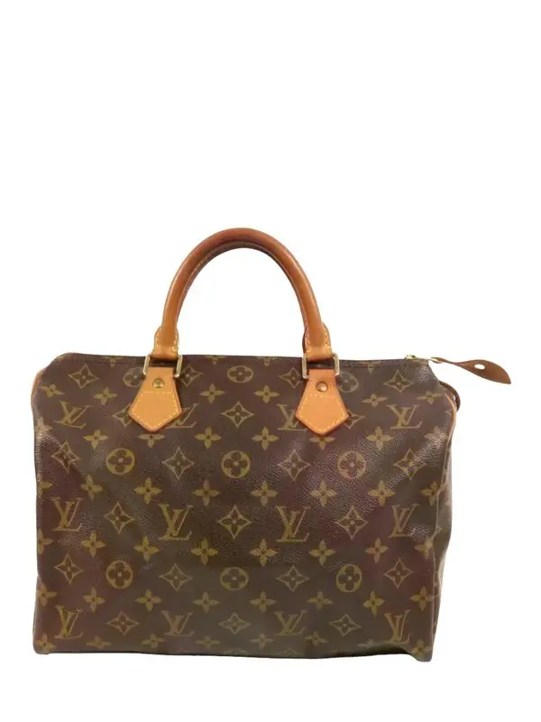 LOUIS VUITTON 30 Speedy Monogram Handbag - Brown