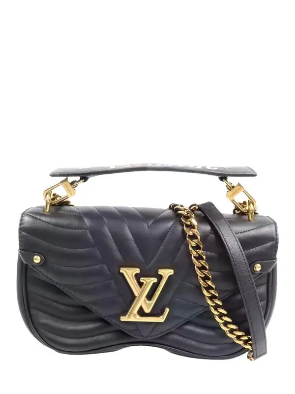 LOUIS VUITTON New Wave Mm Chain Shoulder Bag - Black