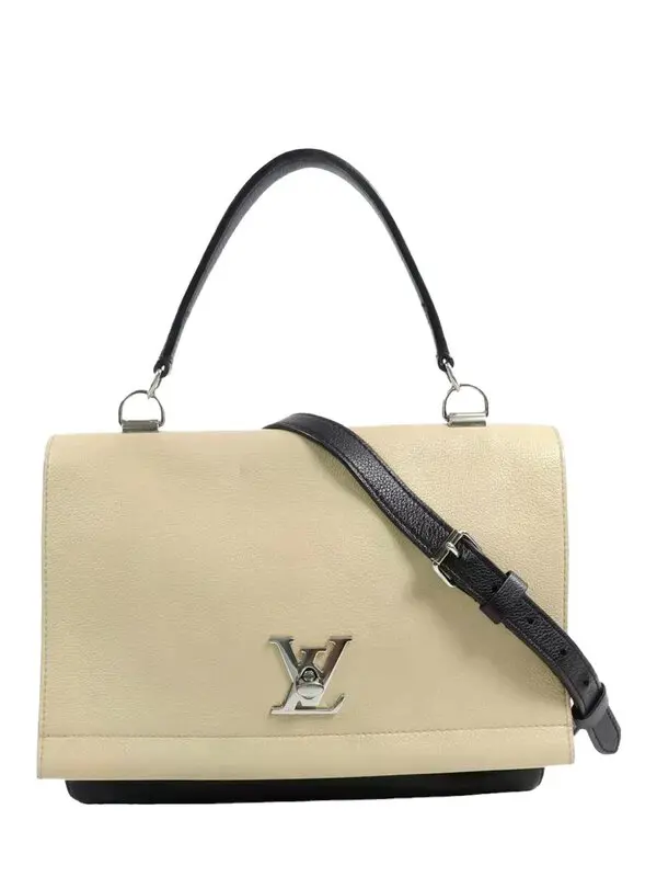 LOUIS VUITTON Lockme Ii Cartable Tote Bag - Neutrals