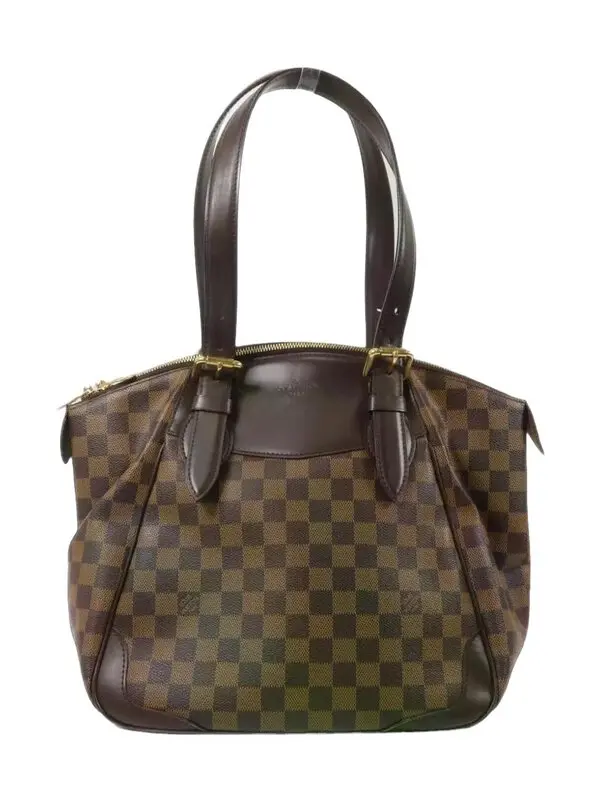 LOUIS VUITTON Mm Verona Damier Tote Bag - Brown