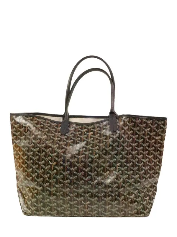 Goyard 2023 Saint Louis Pm Goyardine Tote Bag - Brown