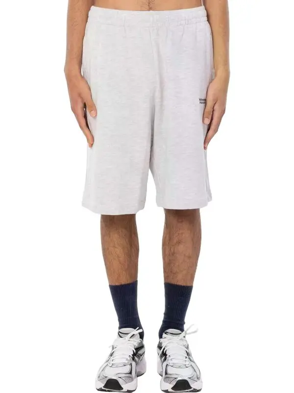 NEW AMSTERDAM SURF ASSOCIATION Flow Logo-embroidered Shorts - Grey