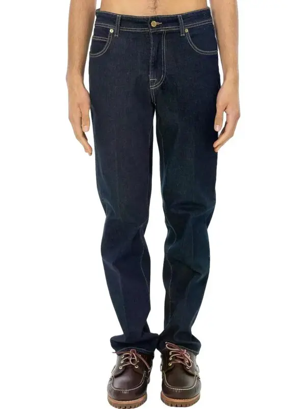 BRIGLIA 1949 Newmand Stretch Jeans - Blue