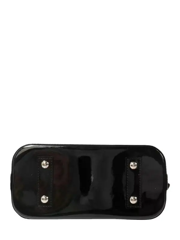LOUIS VUITTON Bb Alma Epi Electric Tote Bag - Black
