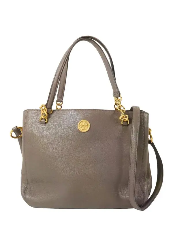 Tory Burch Carson Chain-link Tote Bag - Grey