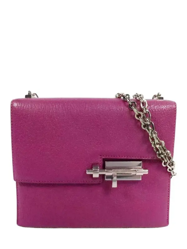 Hermès Mini Verrou Shoulder Bag - Purple