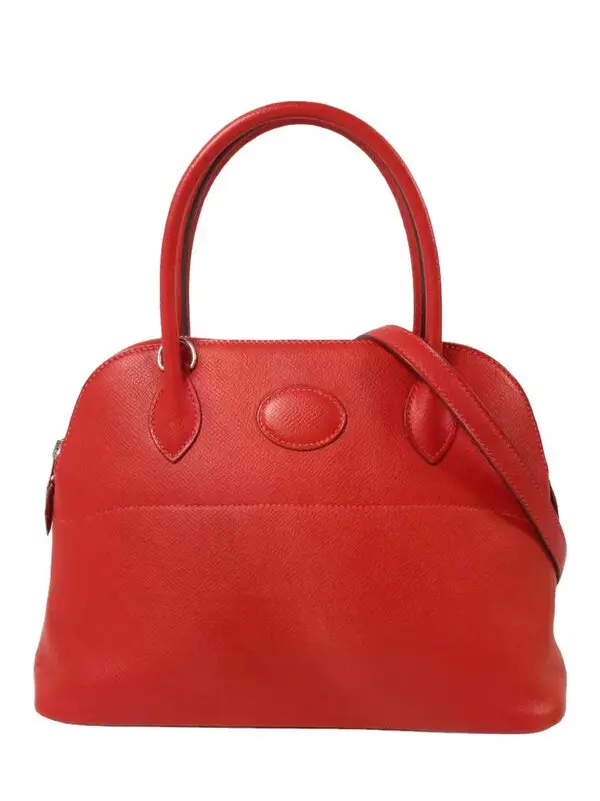 Hermès 27 Bolide Tote Bag - Red