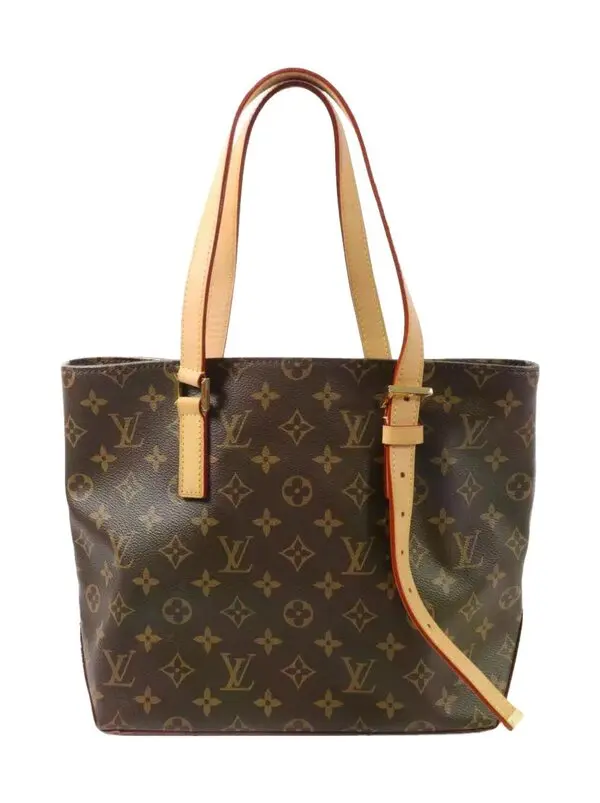 LOUIS VUITTON Piano Monogram Tote Bag - Brown