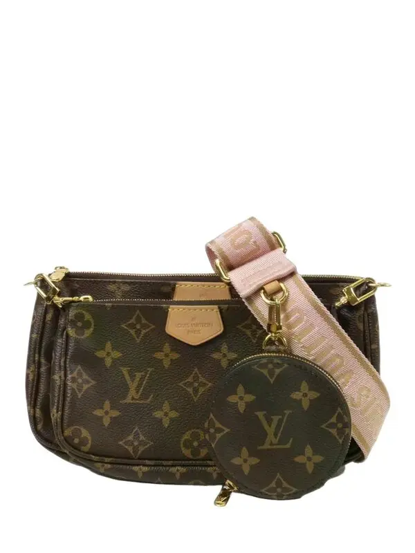 LOUIS VUITTON Monogram Multi Pochette Accessoires 2 Way Shoulder Bag - Brown
