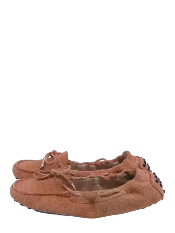 TOD'S Happy Moments Suede Loafers - Pink
