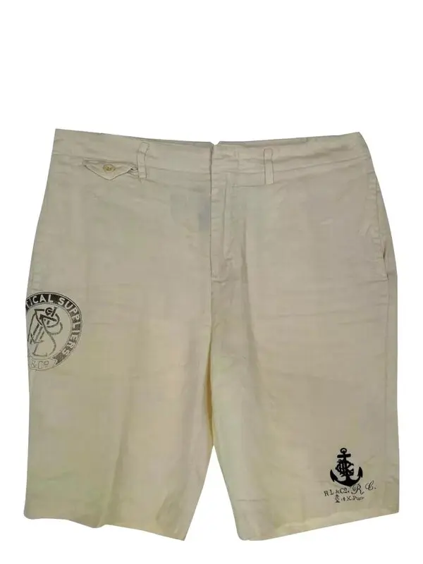 Ralph Lauren Logo-embroidered Shorts - Neutrals