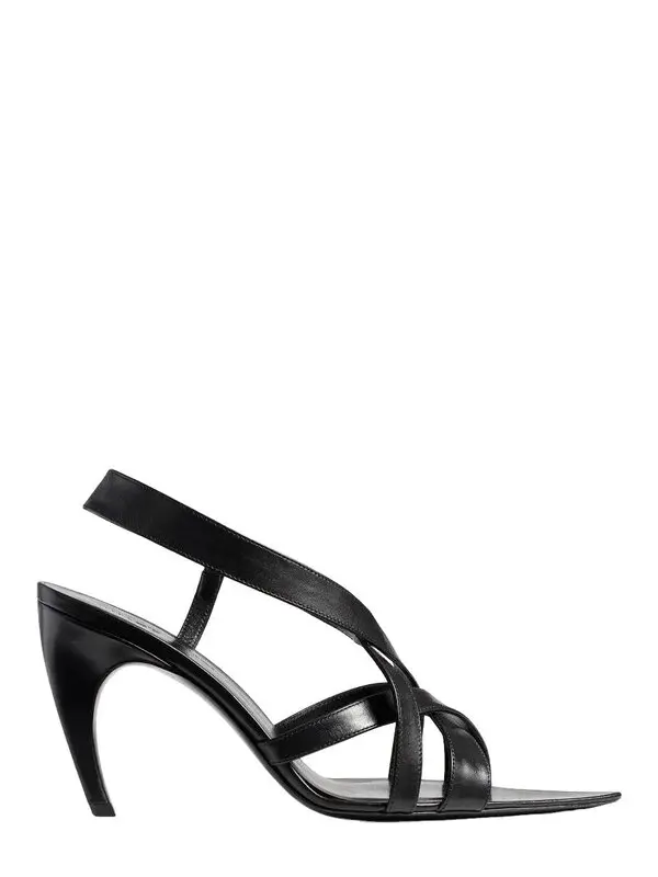 Khaite Sadie Sandals - Black