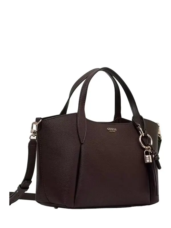 Guess Melody Logo-plaque Tote Bag - Brown