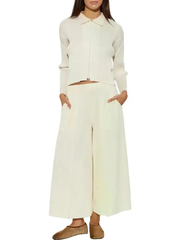 Issey Miyake A-poc Pleats Trousers - Neutrals