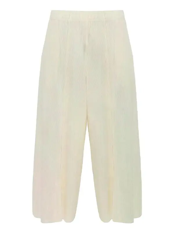 Issey Miyake A-poc Pleats Trousers - Neutrals