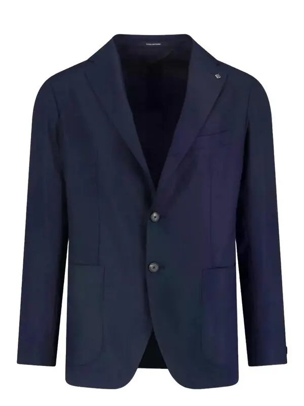 Tagliatore Single-breasted Blazer - Blue