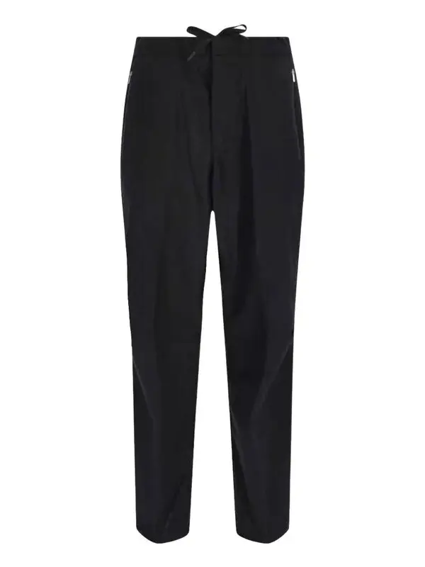 Herno Drawstring-waist Trousers - Black