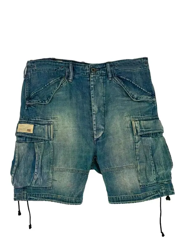 Ralph Lauren Denim Cargo Shorts - Blue