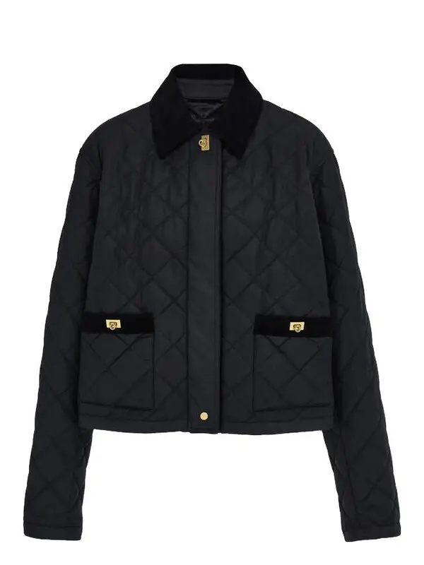 FERRAGAMO Jackets Puffer Jackets - Black
