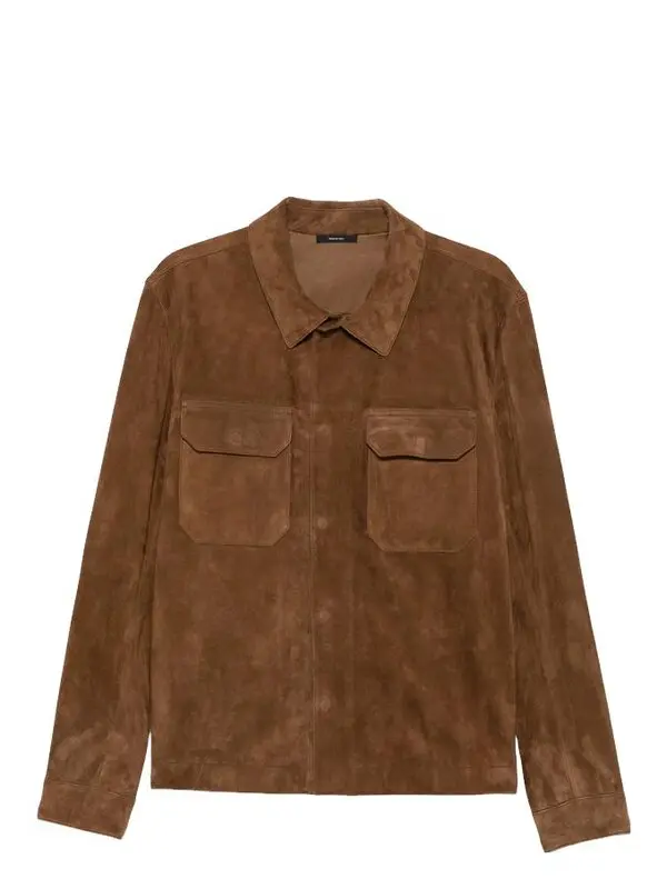 TOM FORD Jackets Shirt Jackets - Brown