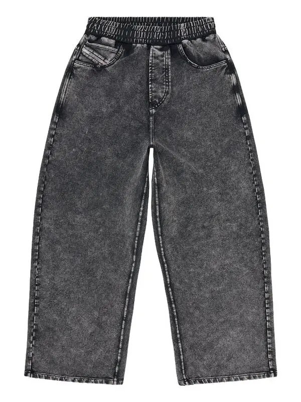 DIESEL® Grey Trousers Track Pants - Gray