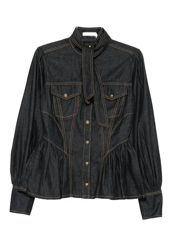 Zimmermann Tops Shirts - Blue