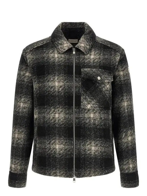 Moncler Shirts Shirt Jackets - Black