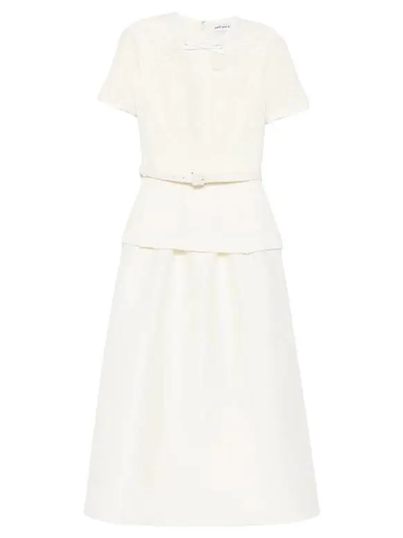 SELF-PORTRAIT Neutrals Dresses Day Dresses - Cream