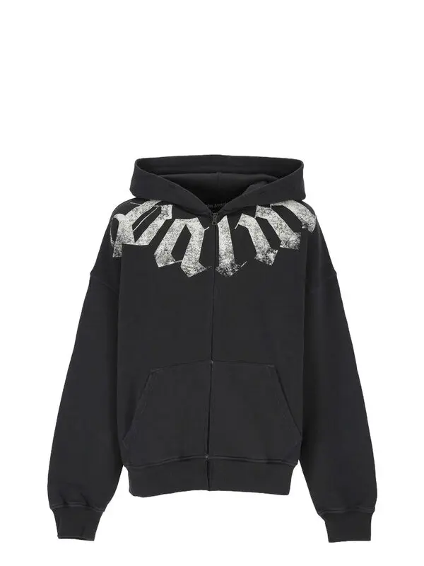 Palm Angels Sweaters & Knitwear Hoodies - Black