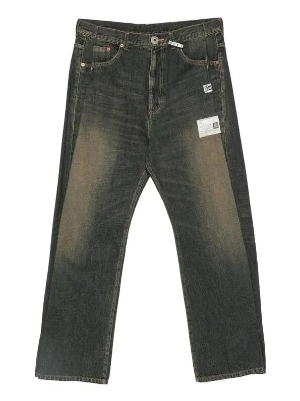 Mihara Yasuhiro Denim Regular & Straight-leg Jeans - Blue