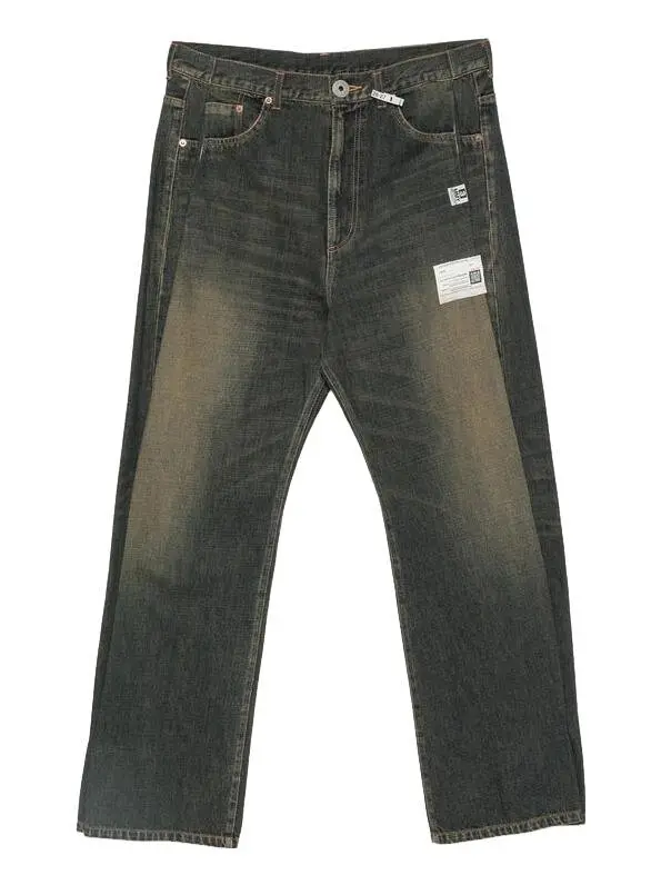 Mihara Yasuhiro Denim Regular & Straight-leg Jeans - Blue