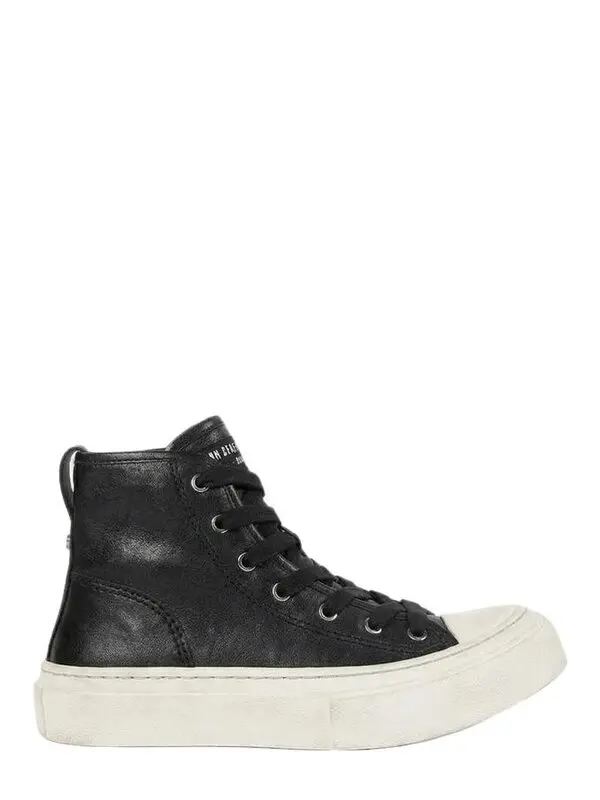 ANN DEMEULEMEESTER Trainers Hi-tops - Black