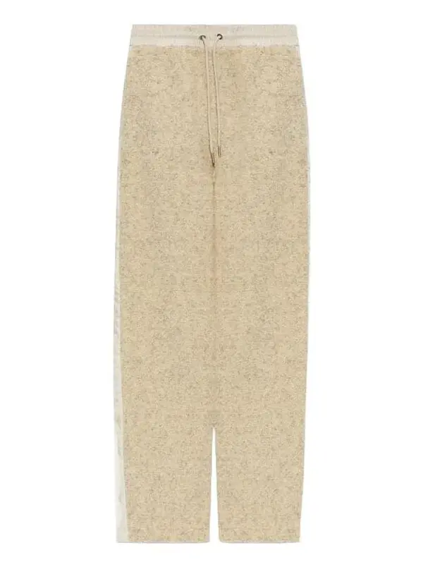 Moncler Neutrals Trousers Track Pants - Cream
