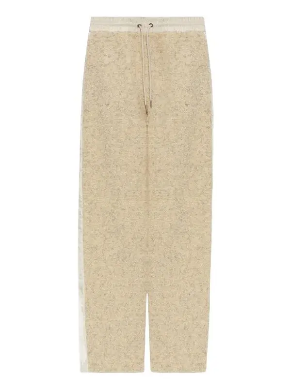 Moncler Neutrals Trousers Track Pants - Cream