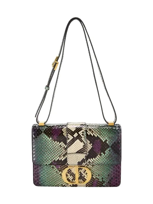 Dior Multicolor Python 30 Montaigne Box Bag - Multi