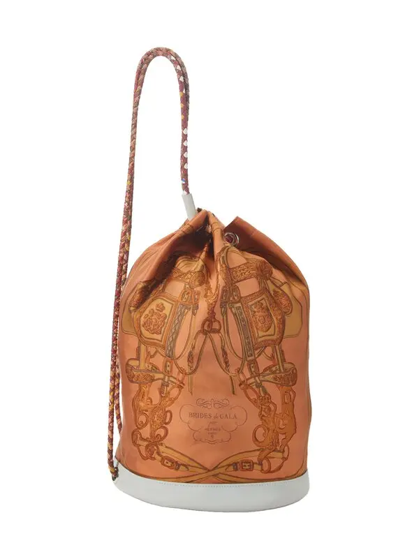 Hermès Multicolor "brides De Gala" Soie-cool 22 - Orange