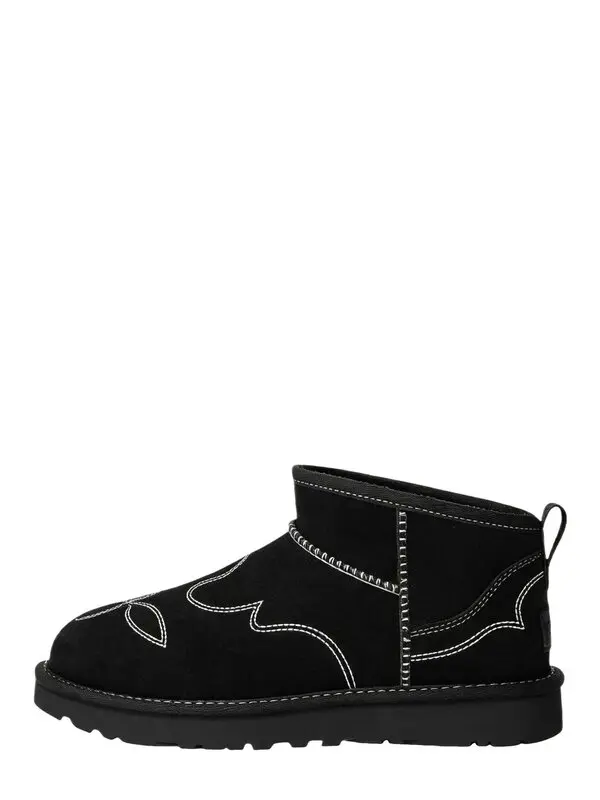 UGG Classic Ultra Mini Western - Black