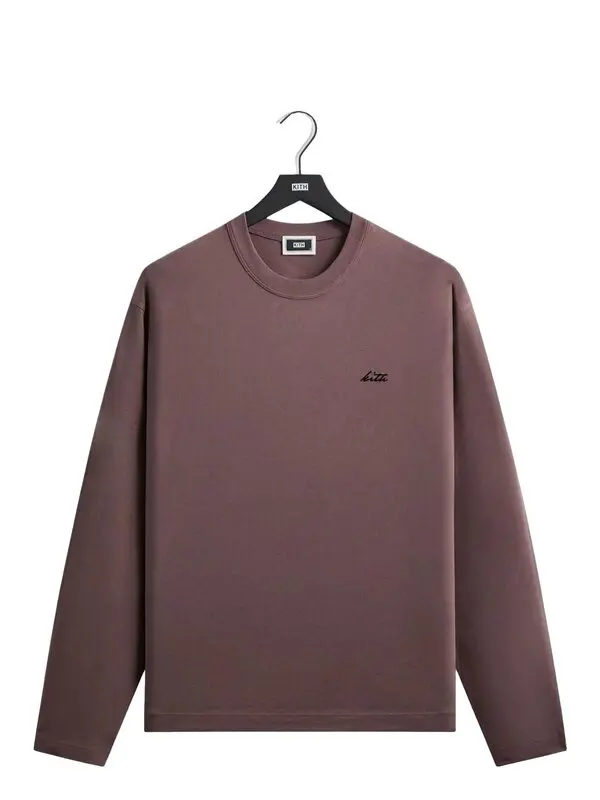 Kith Long Sleeve Alex Boxy T-shirt - Matrix