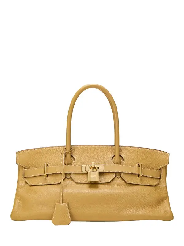 Hermès Clemence Jpg Birkin 42 - Curry